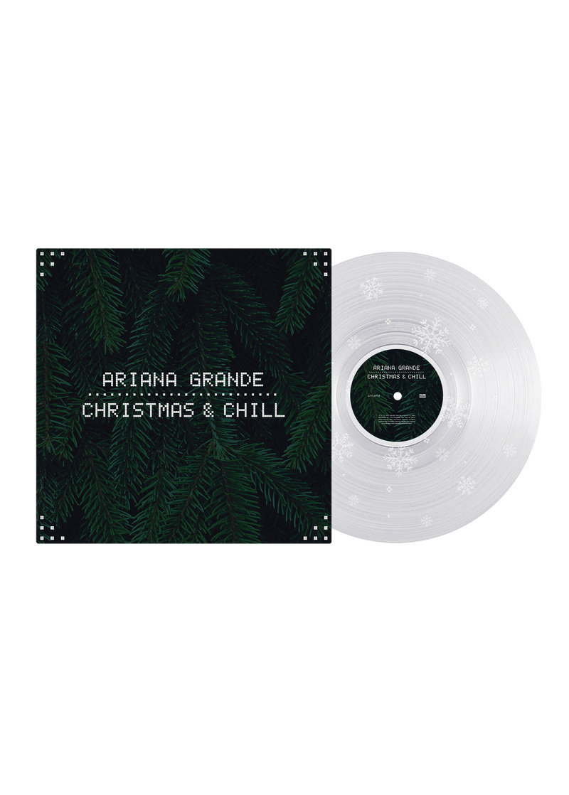 christmas & chill 10th anniversary edition lp (clear w/ snowflake etch ...